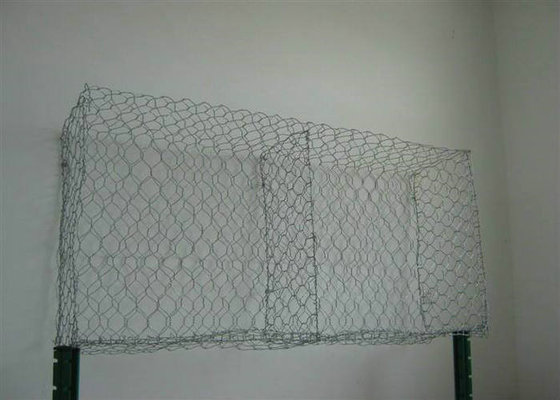 Overall Softness Gabion Box 60 X 80 Mm Aperture Strong Anti - Scouring Ability