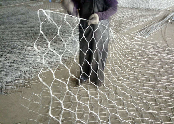 Hexagonal Mesh Gabion Box 2X1X1m Fit Protection Engineering Seaside Area