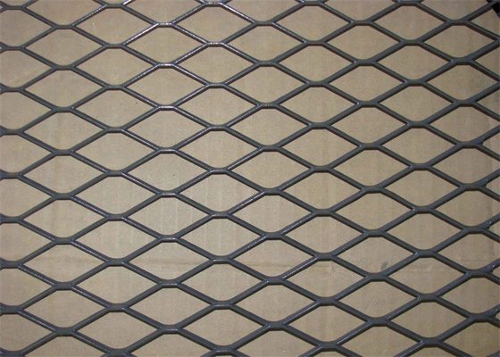 Heavy Duty Galvanized Expanded Metal Mesh , Steel Diamond Mesh 0.5mm-8mm Thickness