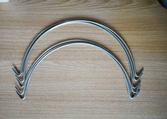Galvanized Steel Wire Bucket Handles 4mm - 6mm For Cement Buckets