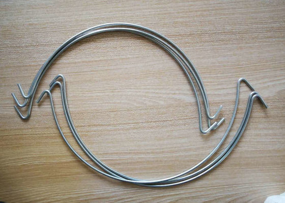 Galvanized Steel Wire Bucket Handles 4mm - 6mm For Cement Buckets