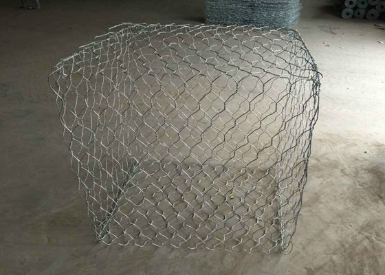 PVC Coated /Galvanized Hexagonal Gabion Box 2mx1mx0.5m 60x80 Mesh