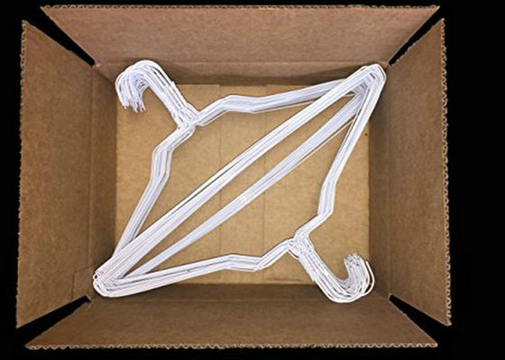 16 Inches 1.9mm Laundry Powder Coating Hangers For Midle East High Temperature Resistance
