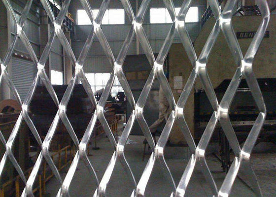 Aluminium Expanded Steel Diamond Mesh For Construction Building Material