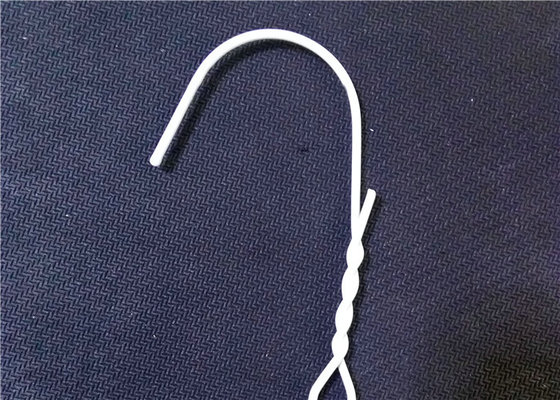 18'' 1.9mm Disposable Heavy Gauge Wire Clothes Hangers , Metal Hook Hanger