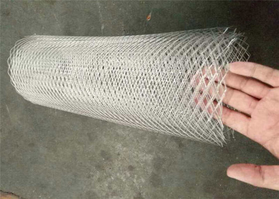 0.5-5mm Dia Outdoor Expanded Metal Mesh Construction Wire Mesh Anti - Corrosive