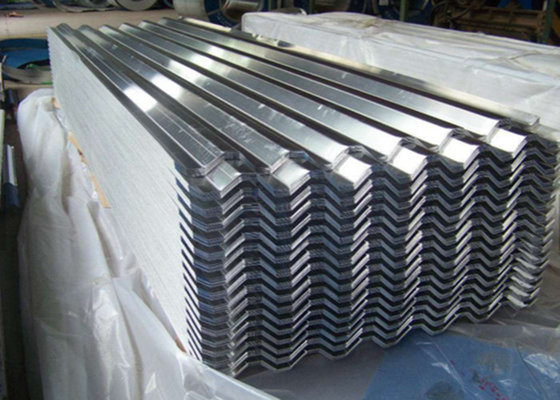 High Strength Steel Galvanized Corrugated Metal Sheet For Roofing Material