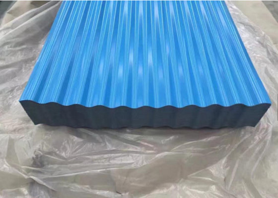 Color Galvanized Corrugated Metal Roofing Sheets Ppgi Corrugated Roofing Steel 0.13-1.2mm