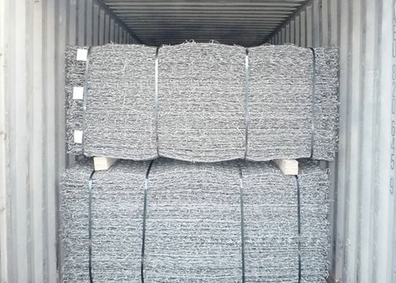 2*1*1 Green Colors Gabion Wire Mesh For River Hexagonal Hole Shape