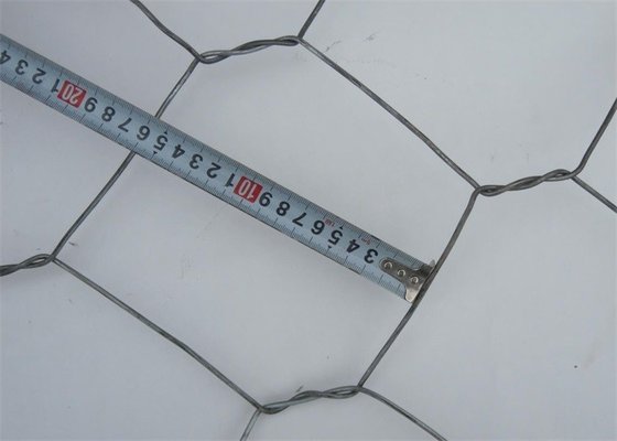 Double Twist Woven Hexagonal Shape Gabion Box High Standard Zinc Coated