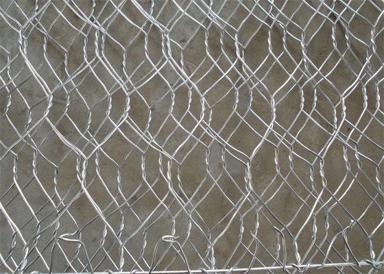 Double Twist Woven Hexagonal Shape Gabion Box High Standard Zinc Coated