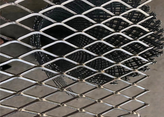 4x8'Expanded aluminum mesh/diamond wire mesh raised expanded metal