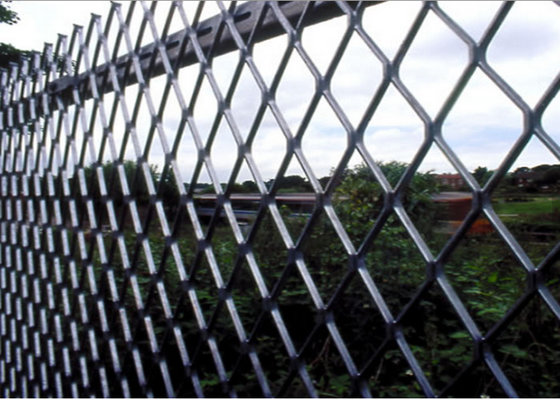 Outdoor Surface Aluminum Expanded Building Cladding Metal Mesh