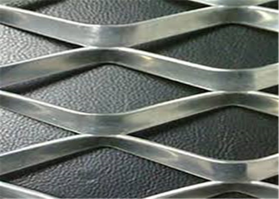 0.4mm Thickness And 109mm Width Low Carbon Steel Expanded Metal Mesh