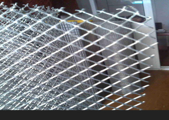 Colors Coated Galvanized Expanded Metal Mesh 0.5-8mm Thickness