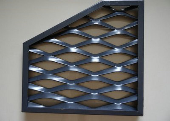Architectural Aluminum Expanded Metal Mesh For Building Facade