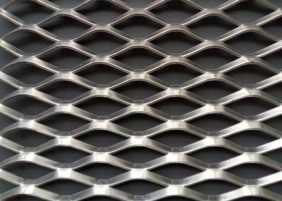 Architectural Aluminum Expanded Metal Mesh For Building Facade