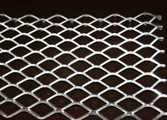 Electro Galvanized Expanded Mesh Metal For Construction Material Free Samples