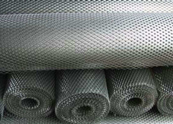 Heavy Duty Steel Expanded Metal Mesh Anti - Corrosive For Highway And Bridge