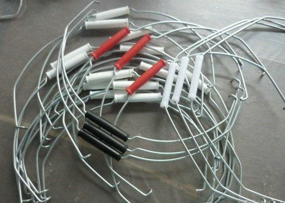 Galvanized Barrel Handle Wire With Plastic Pipe For 3-25L Paint Buckets