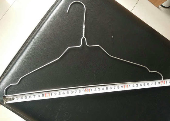 White Powder Coating Metal Wire Clother Hanger For Drying Shirt And Coat