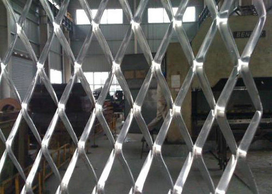 Flattened Expanded Metal Mesh Curtains For Electronic Mosquito Swatter
