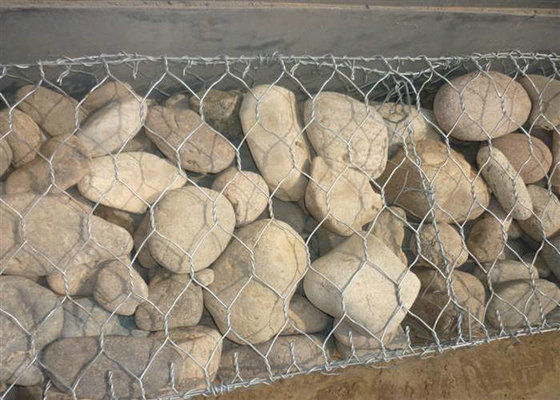 Corrosion Resistant 3*1*1 Gabion Box , Gabion Wall Baskets Iron Wire Metal