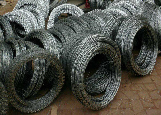 Security Fence Razor Barbed Wire Fencing Galvanized Twisted For Yours