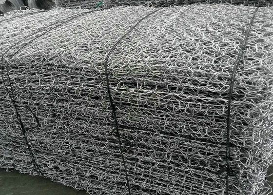 Heavy Galvanized Gabion Box , Gabion Mesh Cage For River Bank Protection