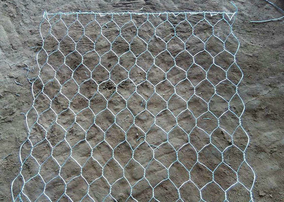Metal Hexagonal Wire Mesh Gabion Cage Gabion Baskets For Dam Construction