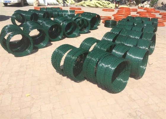 Concertina Razor Barbed Wire / Hot Dipped Galvanized Razor Wire