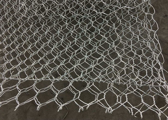 Hexagonal Woven Gabion Basket Rock Gabion Cages For Retaining Wall Construction