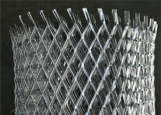 Expanded Metal Fine Concrete Wire Aluminum Mesh Diamond Hole