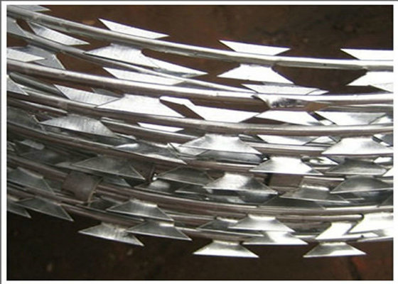 Professional BTO-22 Security Concertina Razor Barbed Wire Hot Dieed Galvanized