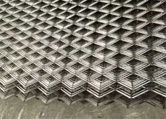Powder Coated Aluminum Expanded Steel Diamond Mesh For Decoration Ceiling Building