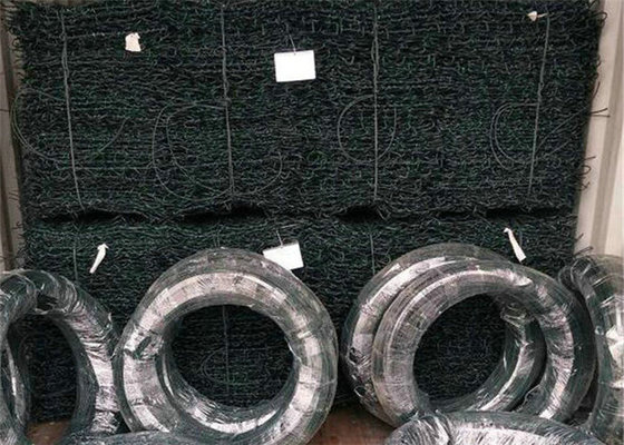 River Bank Gabion Wire Mesh 2 M X 1 M X 1 M For Protection Border Control