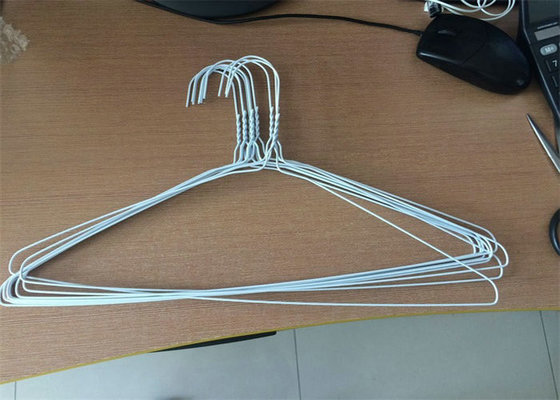 Silver Color Galvanized Metal Wire Hangers Variety Styles Fit Men And Women Suits