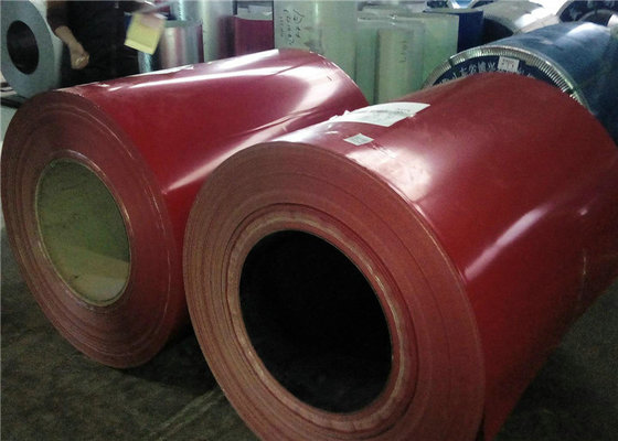 Building Materials Color Coated Coil Steel Plate Type 0.4mm Thickness