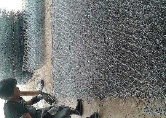Anti Rust Welded Gabion Box Low Carbon Steel Wire Material For Retaining Wall