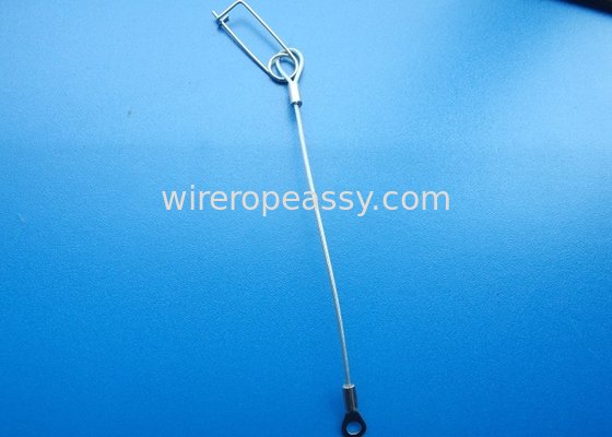 1.5mm Coated Galvanized Wire Rope Assembly With Pin Clips Terminal