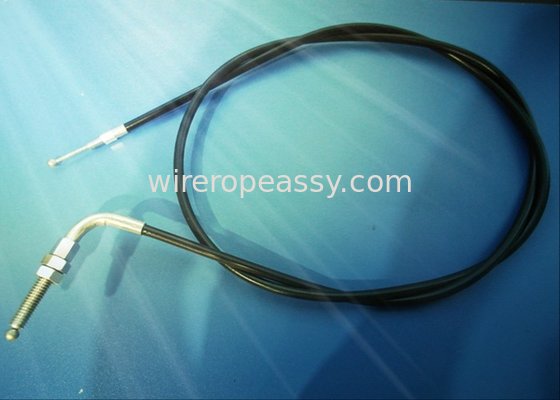Galvanized Front Motorcycle Brake Cable With Bended Terminal Fittings