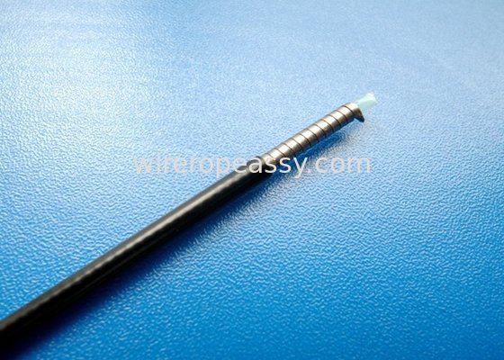 PVC Black Custom Accelerator Cable Outer Casing Housing Stainless Coil Shell POM Liner