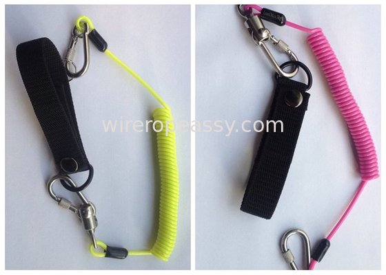 3.2mm Spring Safety Tool Lanyards  Retractable Safety Lanyard