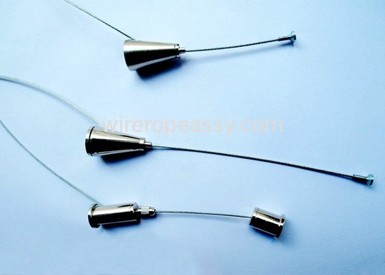LED Haging Cable Wire Stainless Steel with T-shape Nipples and Triangle Gripper