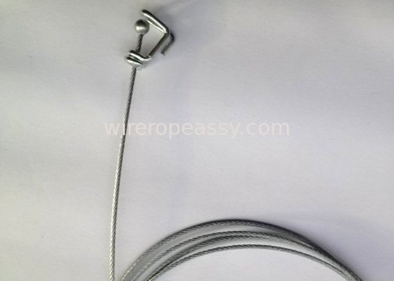 1.2mm 1*19 Galvanzied Inner Bicycle Brake Cable With Zinc Nipple