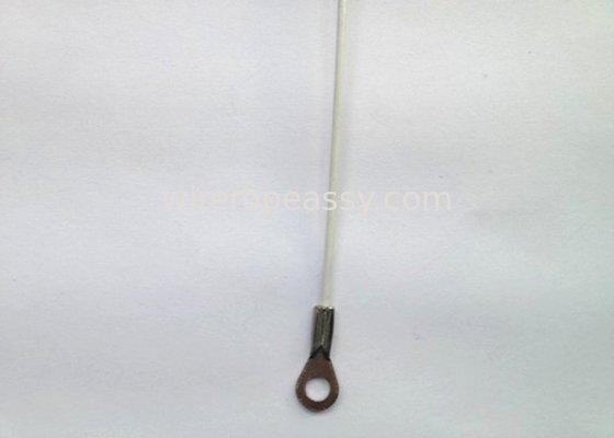 Stainless Terminal Steel Cable Assembly White 4.0mm Diameter Hole