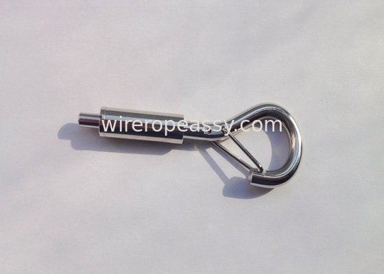 56mm Brass Plated Nickel Hook Gripper Suit For 1.5mm - 2.0mm Cable