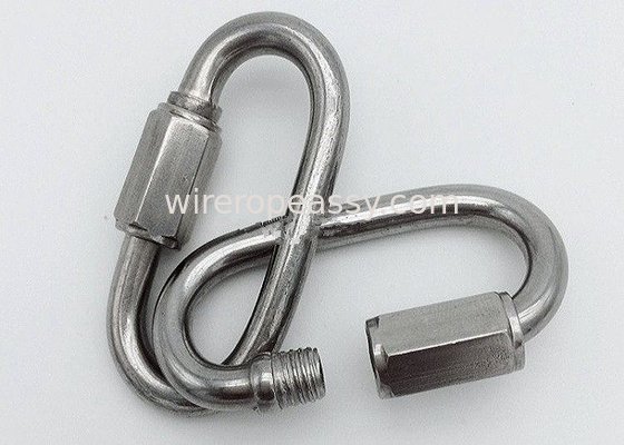 Stainless 304/316 steel rapid link quick connector link (size: ø3.5*36*17.2mm)