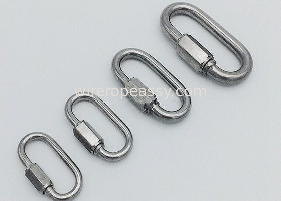Stainless 304/316 steel rapid link quick connector link (size: ø3.5*36*17.2mm)