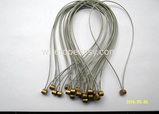 0.8mm Stainless Steel Wire Rope Fittings Clear Transparent PVC Coating